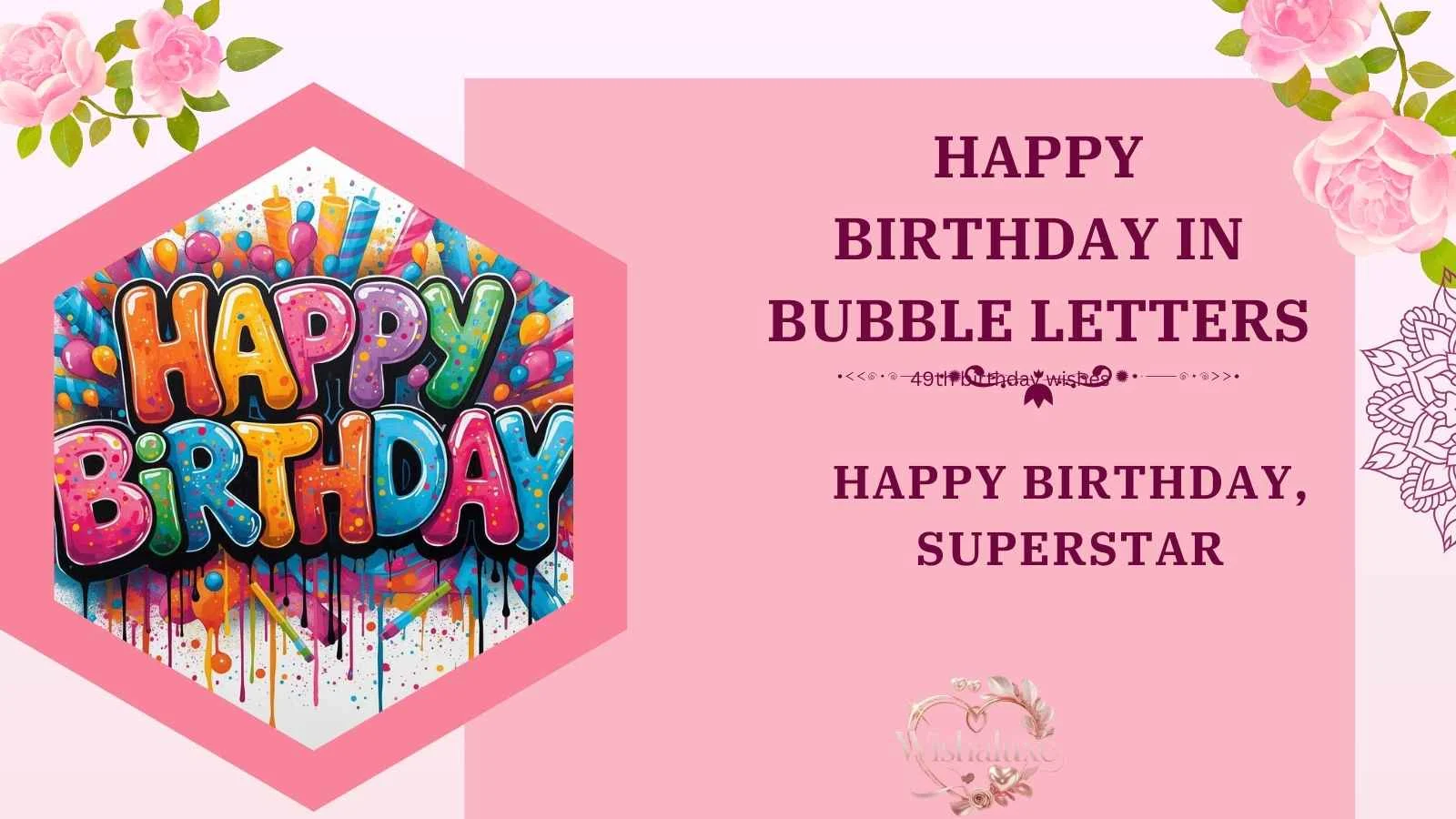 209+ Happy Birthday in Bubble Letters: Fun Ways to Celebrate and Send ...